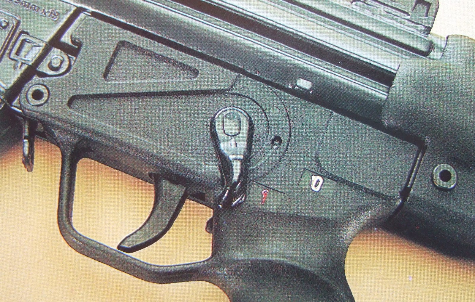 Armas de Fuego: calibre 9 mm parabellum