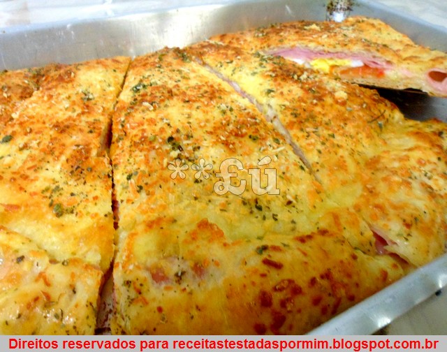 RECEITAS TESTADAS POR MIM...: CALZONE (pizza fechada)