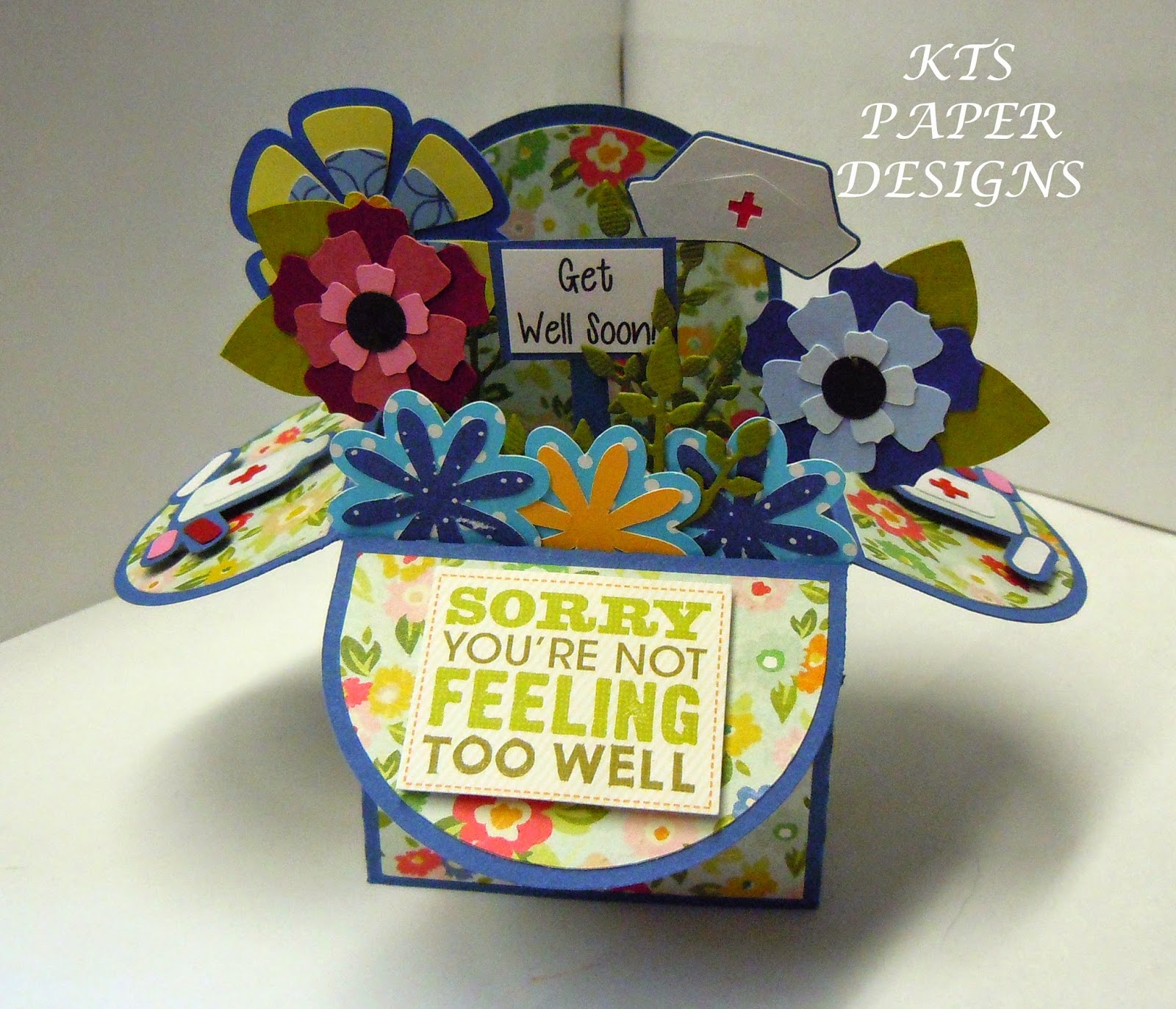 KTS Paper Designs: Card in a Box - Get Well