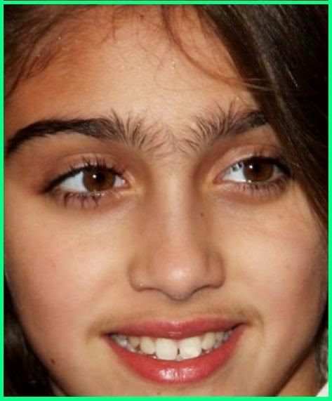 Ugly eyebrows - the worst ones