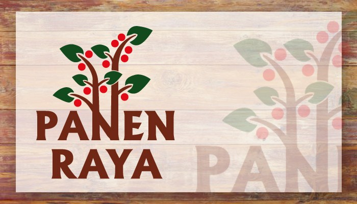 Tampilan Utama: Logo Panen Raya