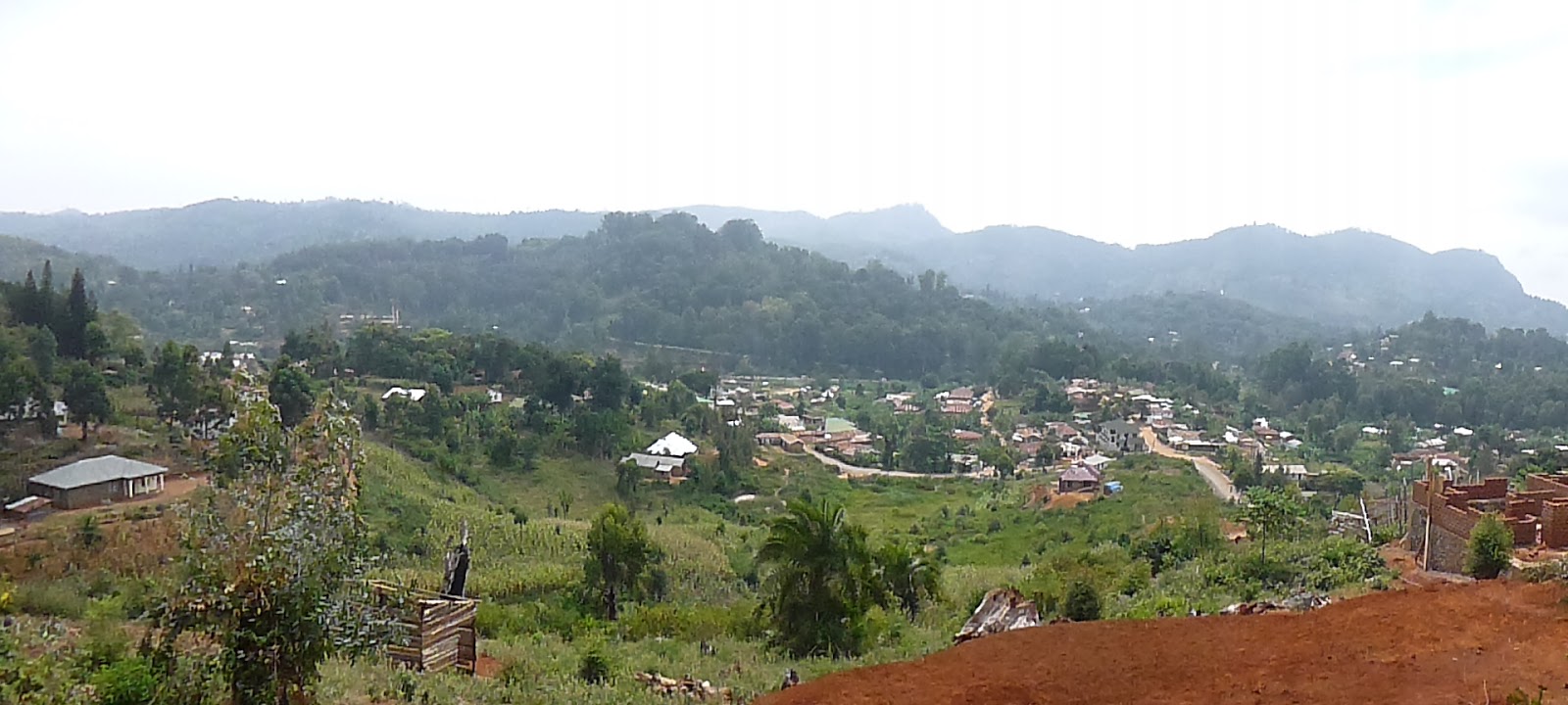 Backpacking Tanzania. Lushoto, Usambara mountains.