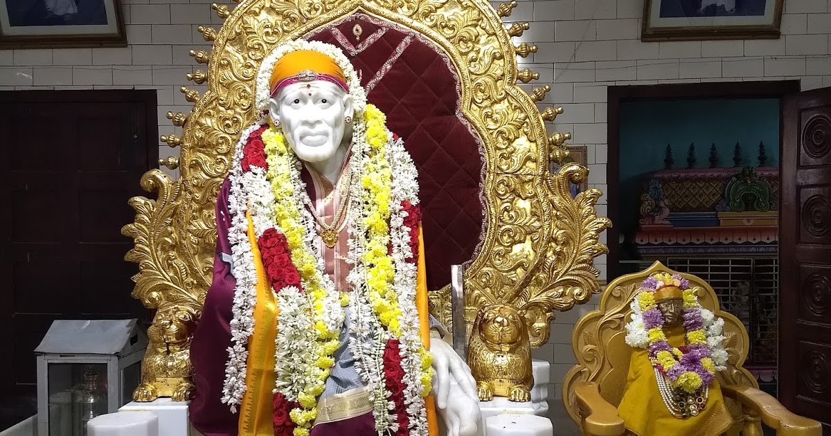 Sai Wallpaper: Sri Shirdi Sai Mandir. Saibaba Temple Street ...