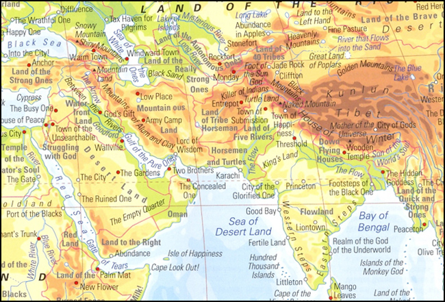 Online Maps: The Atlas of True Names