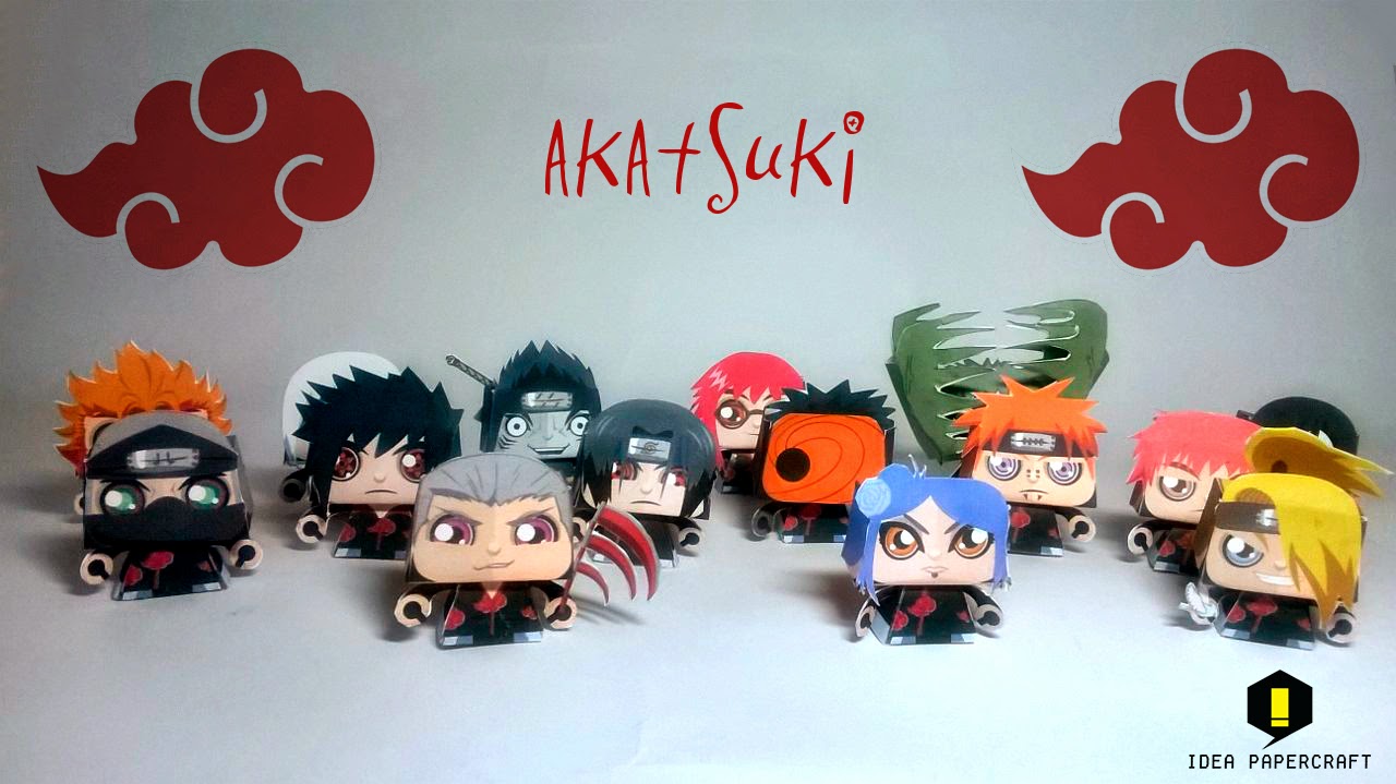 Idea Papercraft: Akatsuki Papercraft