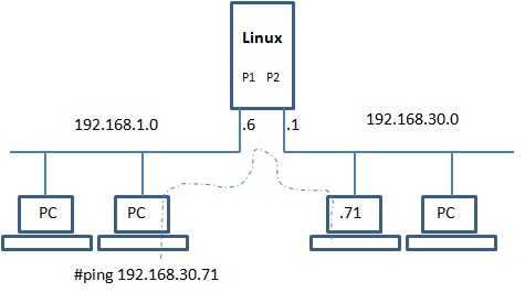 Nisura: Cara mengaktifkan ip forwarding (ip routing) pada Linux (CentOS, Fedora, RedHat)