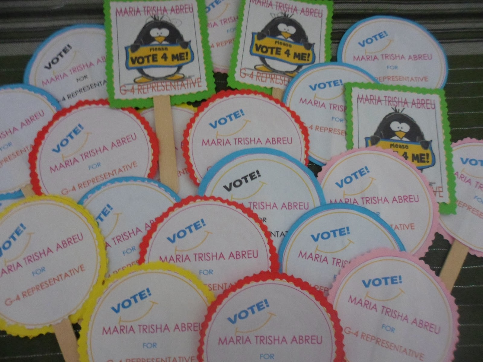 On the Go....: DIY Election Campaign Materials