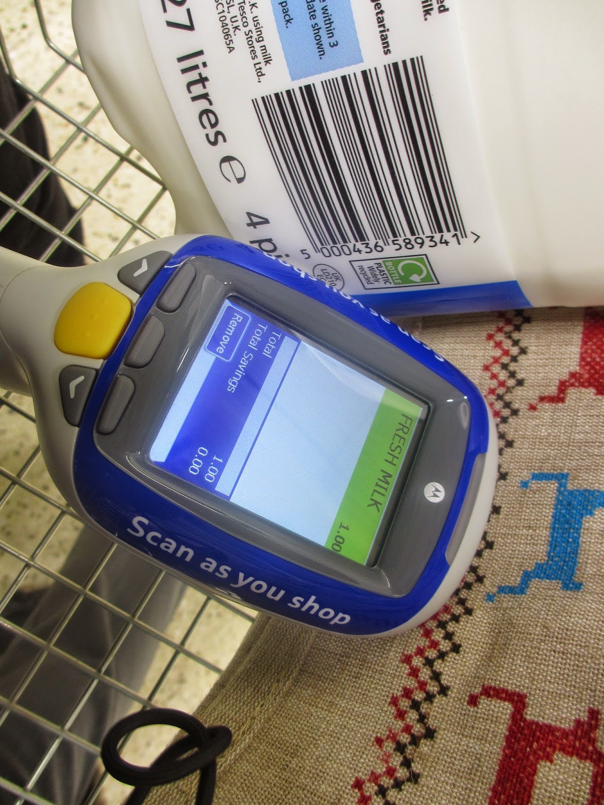 Asam garam kehidupanku....: Scan as your shop - TESCO