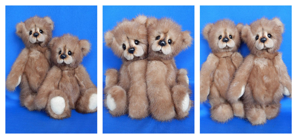 Designed By Kathy Myers: Custom Twin Teddies