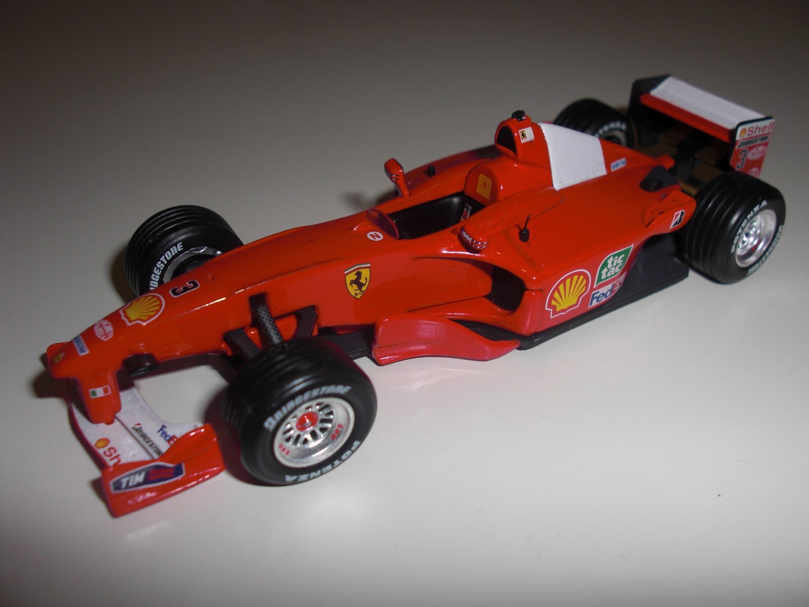 Conde Baracca: Ferrari F1 2000 #3 M. Schumacher Winner USA GP 2000 by IXO