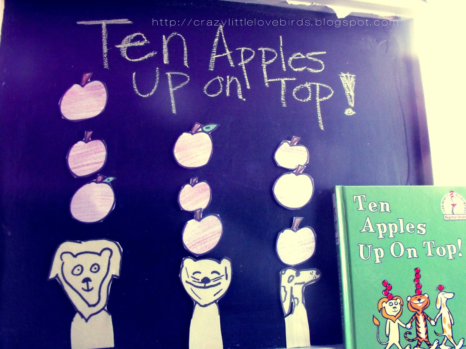 Summer reading-Ten Apples up On Top! by Dr. Seuss