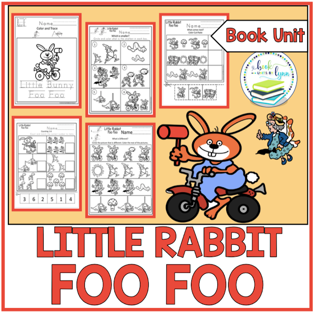 LITTLE RABBIT FOO FOO BOOK UNIT ~ Book Units by Lynn