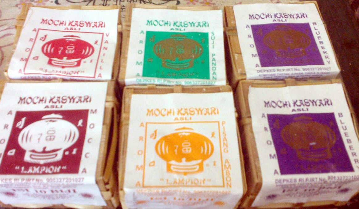 Mochi Kaswari Lampion Oleh Oleh Khas Sukabumi