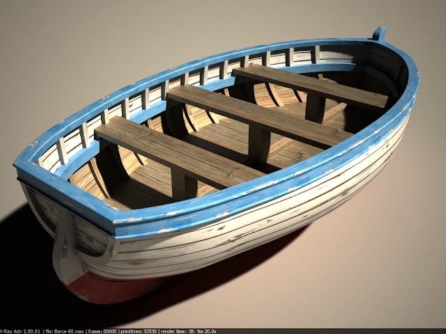 InfoArq-3D: Barca de pesca