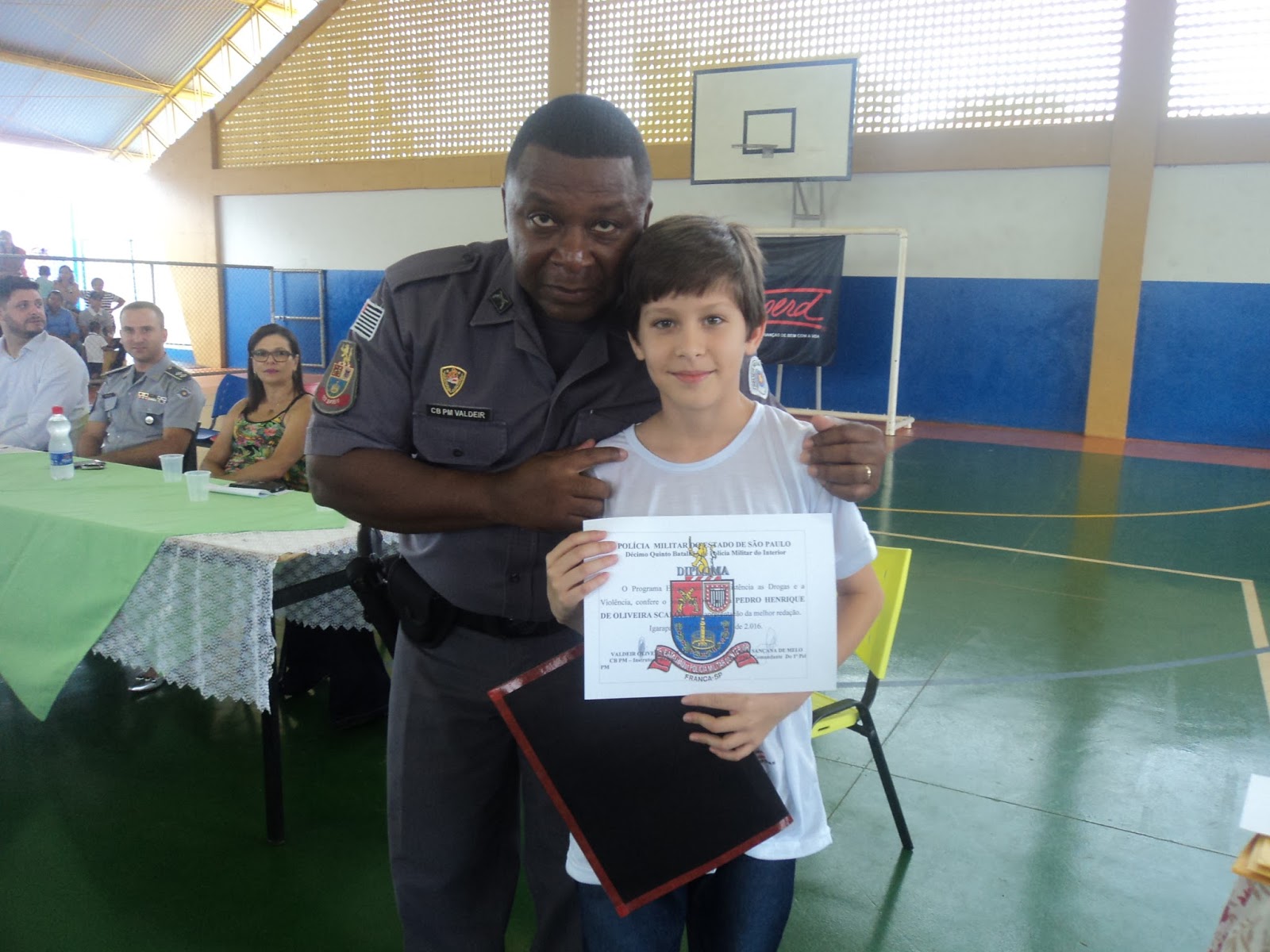 EMEF "Cap. Chico Ribeiro": Formatura - PROERD 2016