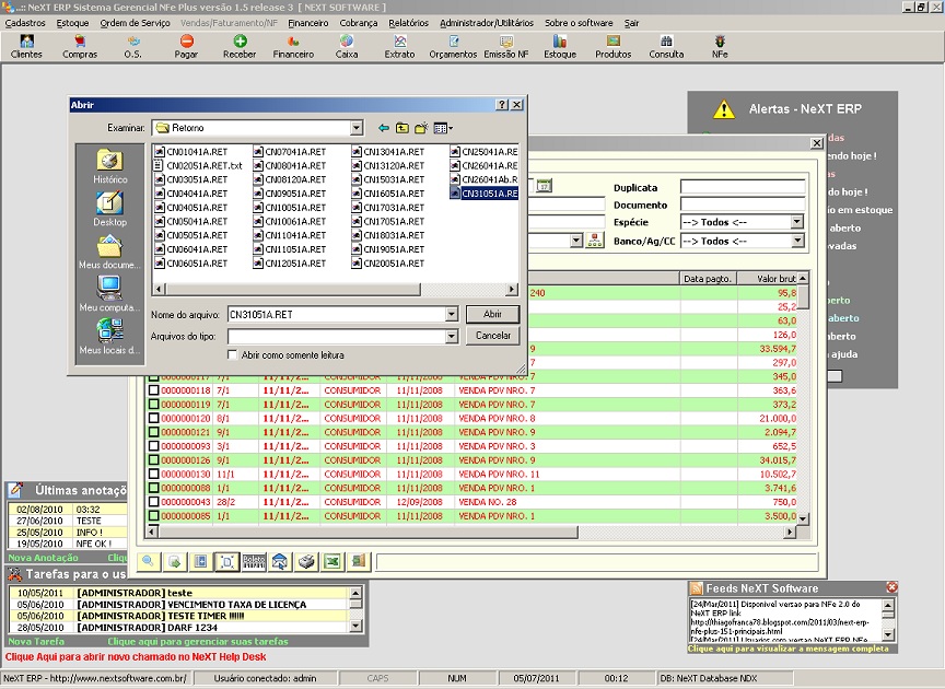 NeXT Software - Sistemas ERP e Nota Fiscal Eletrônica (NF-e / NFS-e ...