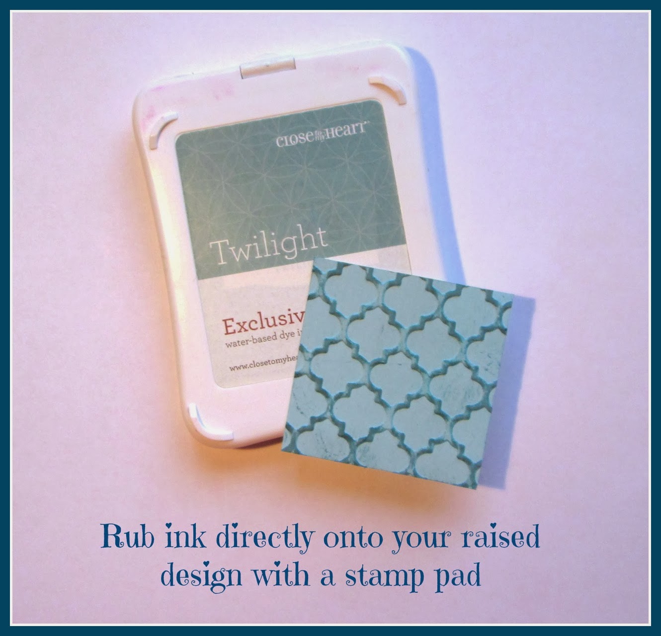 Karen Pedersen: Embossing Techniques and Instructions