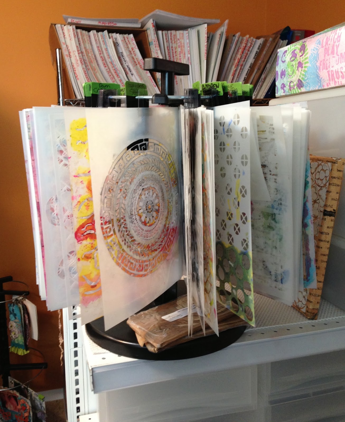 StencilGirl Talk: The Tale of Goldilocks and her Stencil Storage