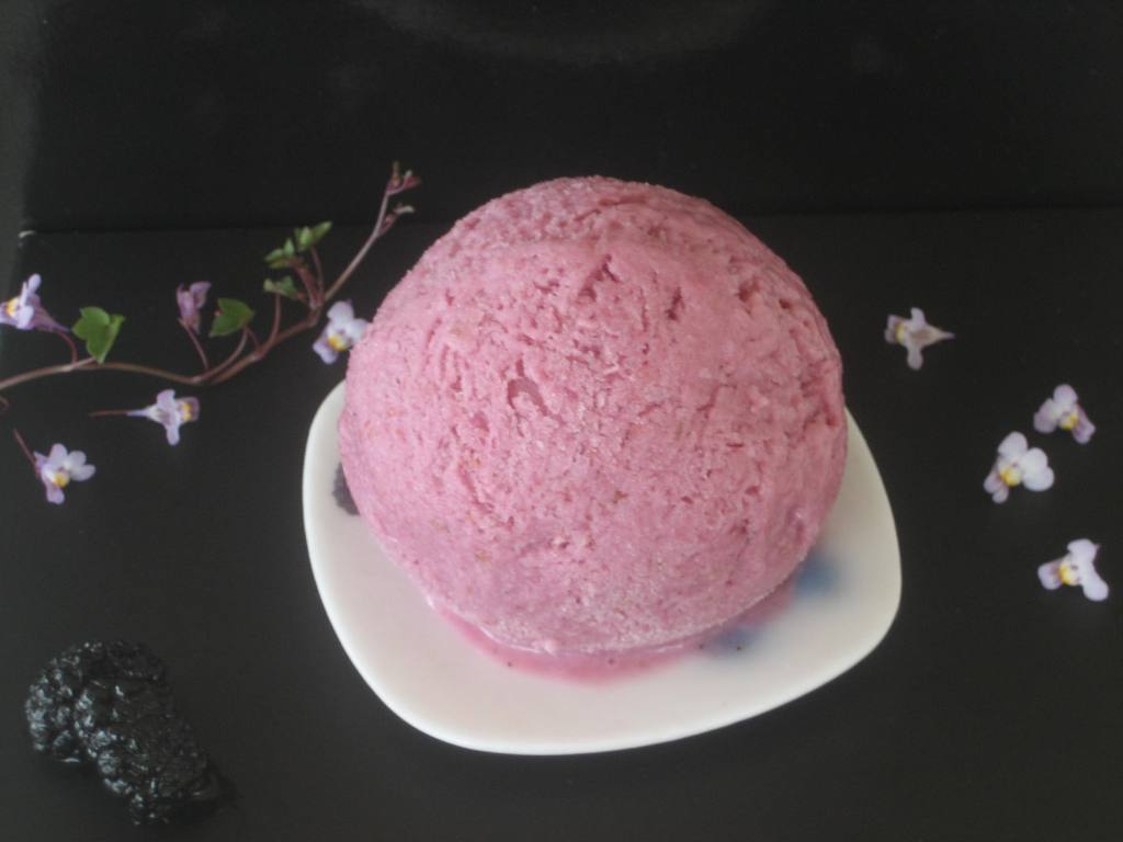 Entre amigos: Helado de moras