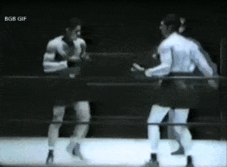 Basement Gym Boxing: Joe Louis' Devastating KO Over Lee Ramage: GIF ...