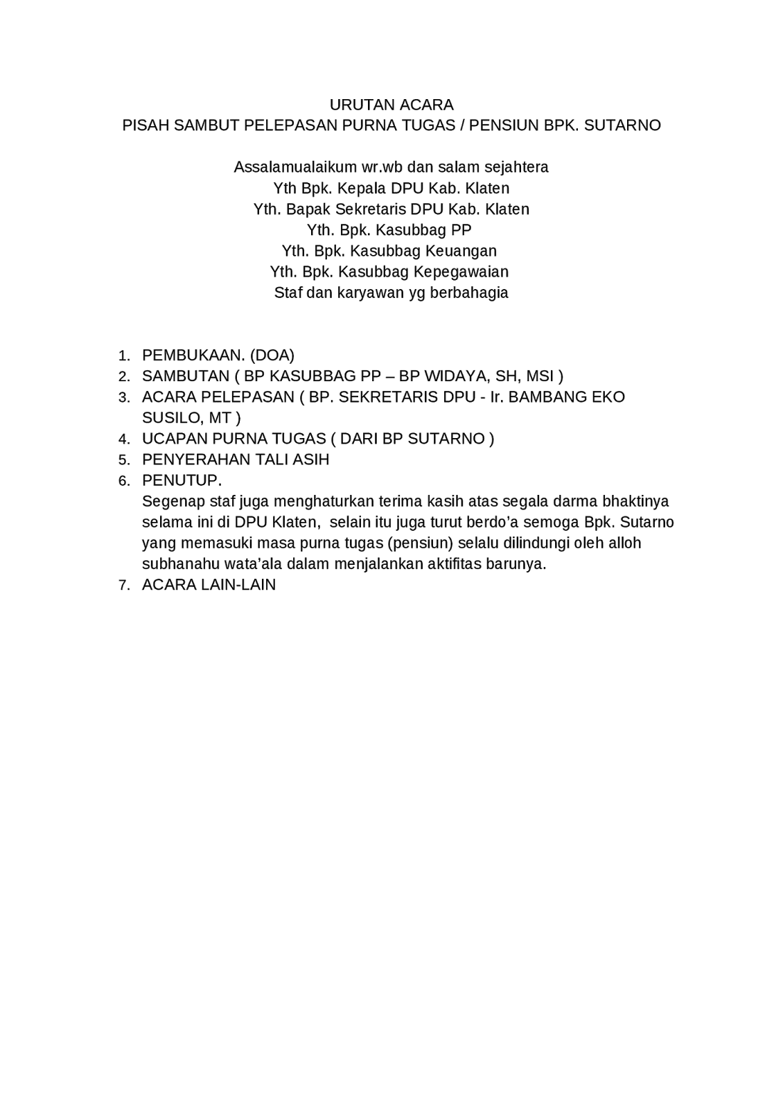 susunan acara lamaran - wood scribd indo