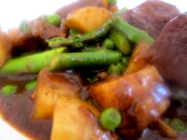 karenlovesgoodfood: Spring beef stew braised in Guinness,with asparagus ...
