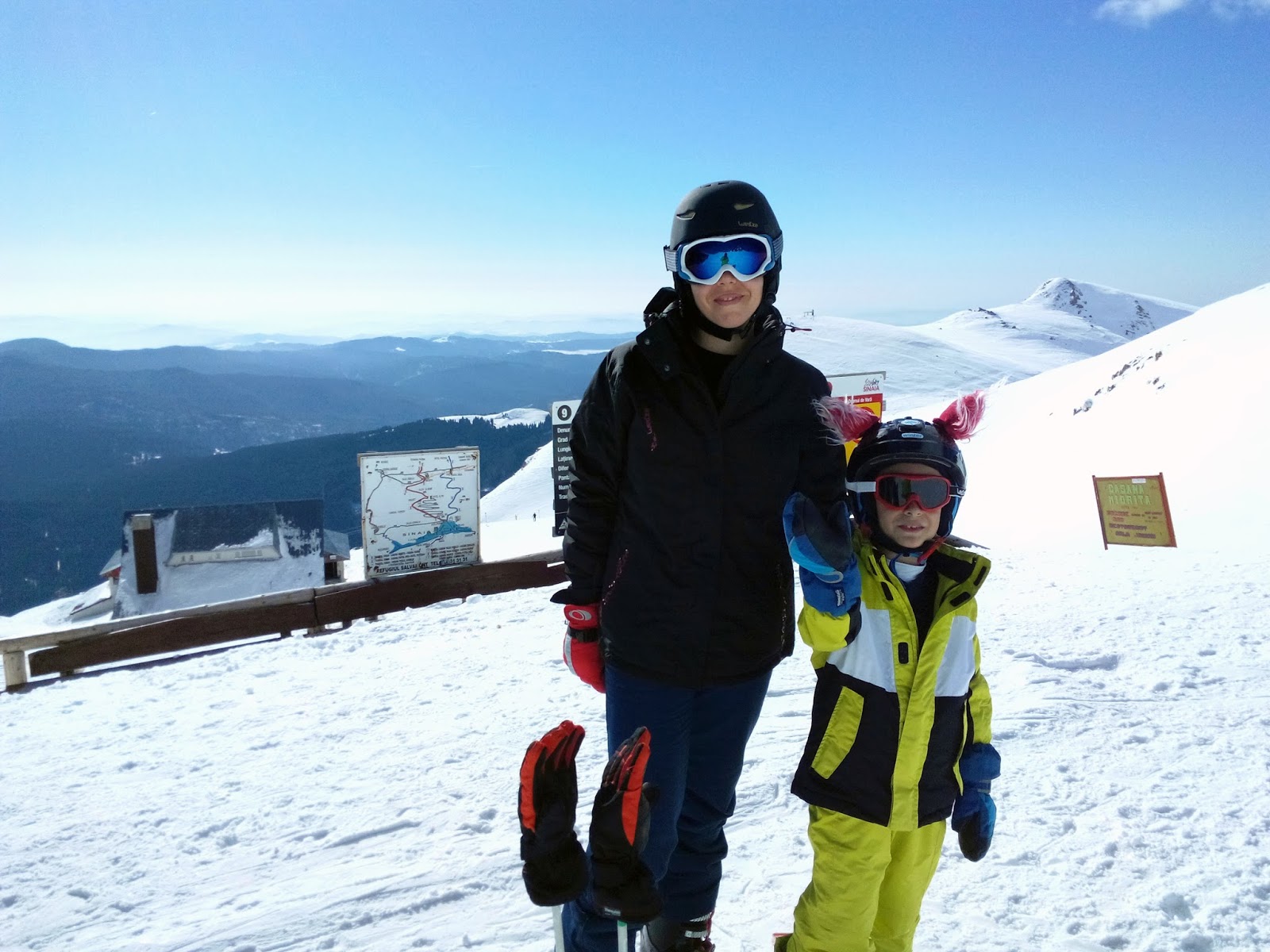 Pe unde am fost...: 2015.Februarie.14. Ski in Valea Dorului, Sinaia