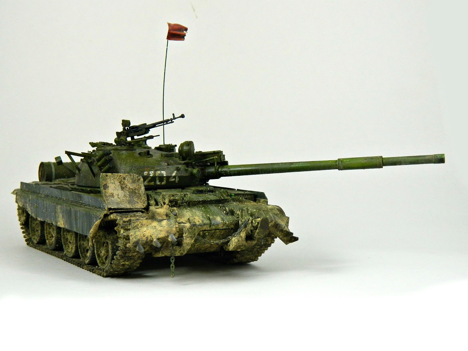 T-62M with KMT-6 Mine Plough