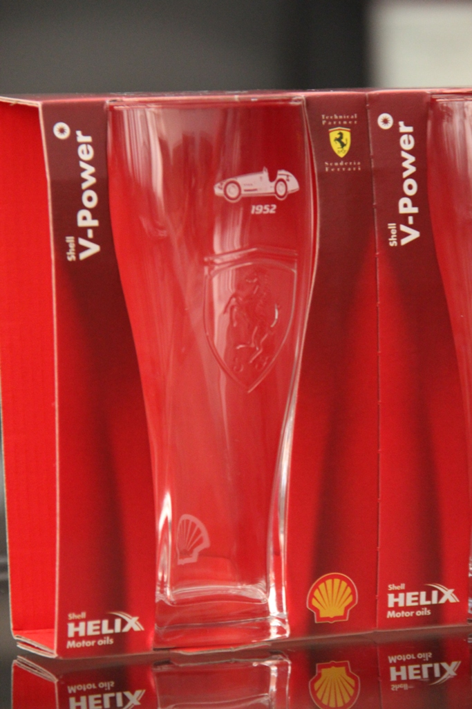 A DAY IN MY LIFE ...: Ferrari Glass