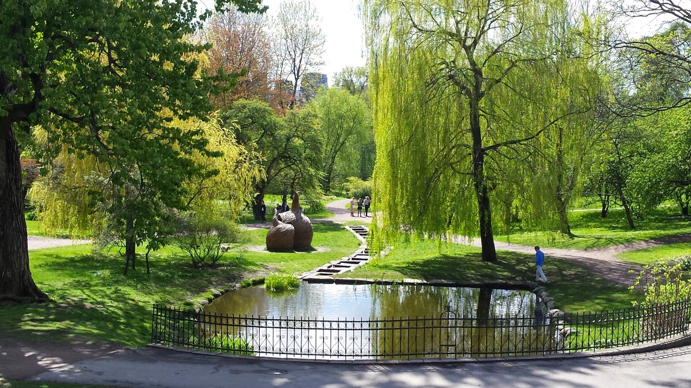 En søndagstur i Botanisk hage