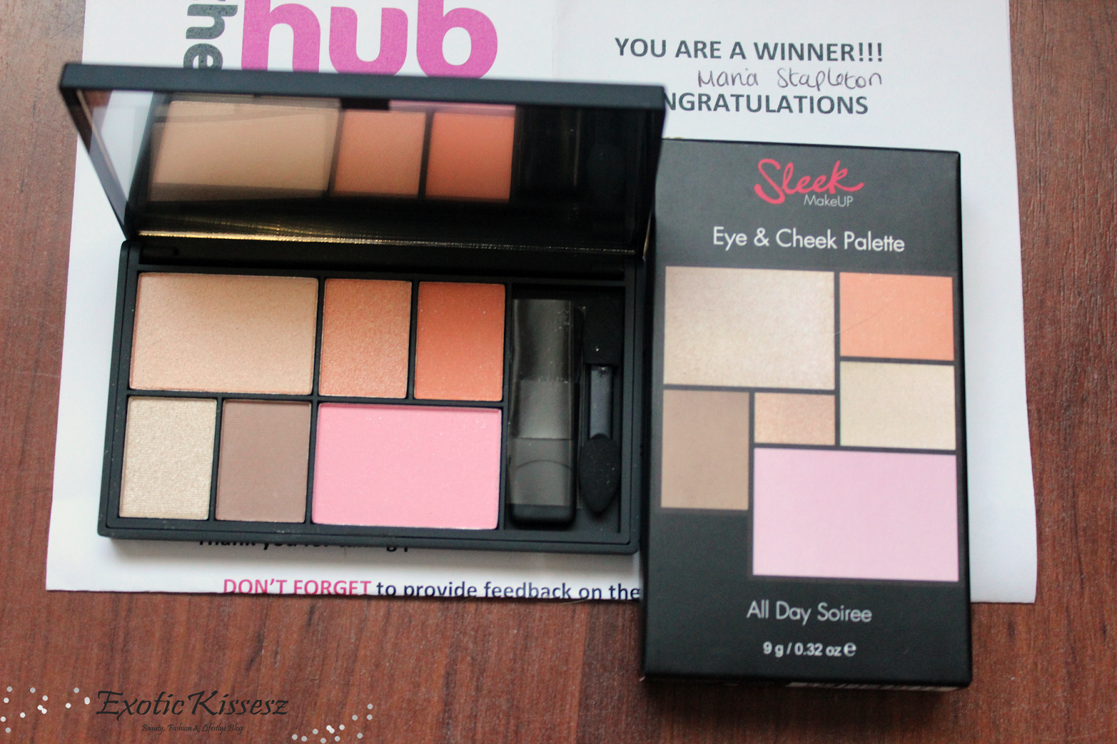 ExoticKissesz: Sleek Eye & Cheek Palettes - All Day Soiree & Midsummer ...