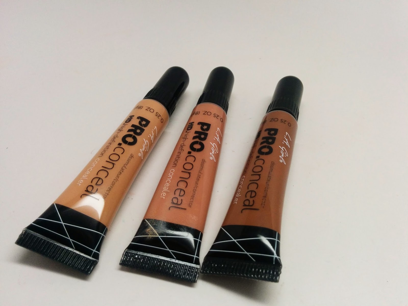 Full Face Highlight and Contour Featuring LA Girl Pro Concealers ...