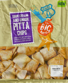 Cheeseburger Crisps & Other Stories: M&S Sour Cream & Onion Pitta Chips