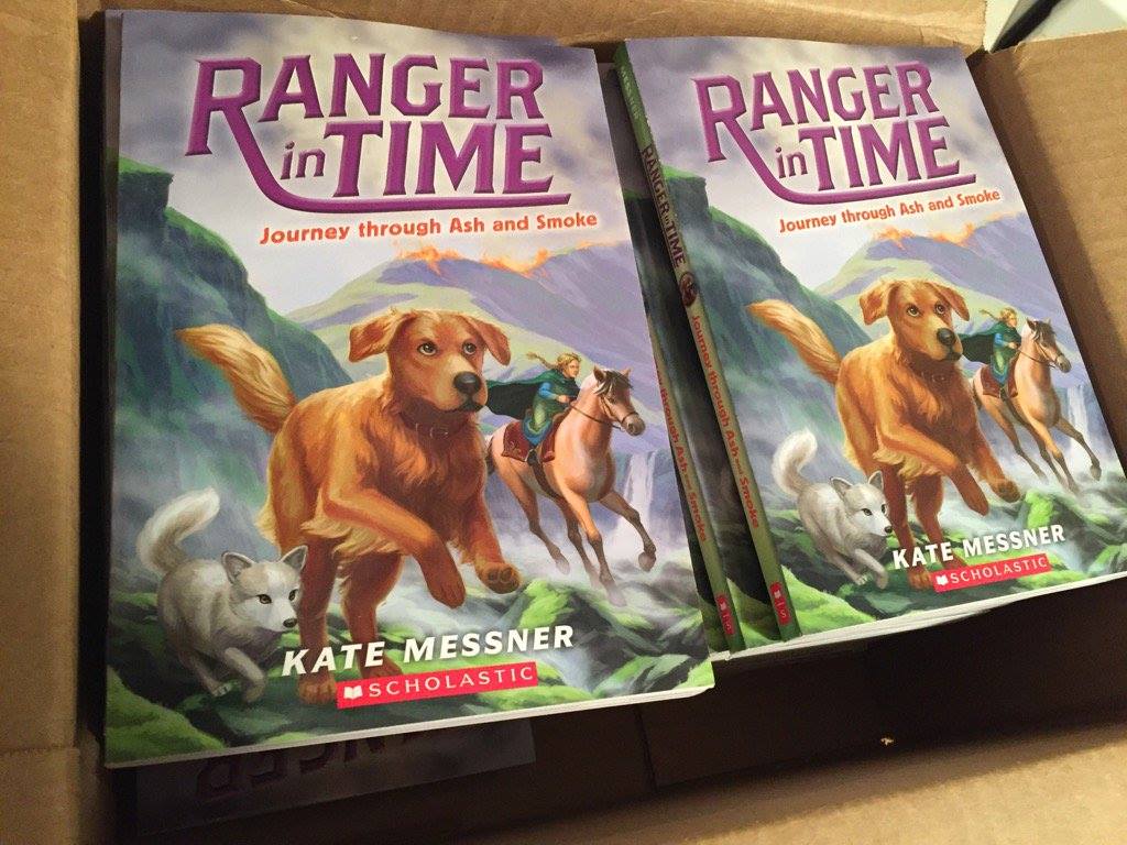 Kelley McMorris illustration: Ranger in Time: Journey Through Ash and Smoke
