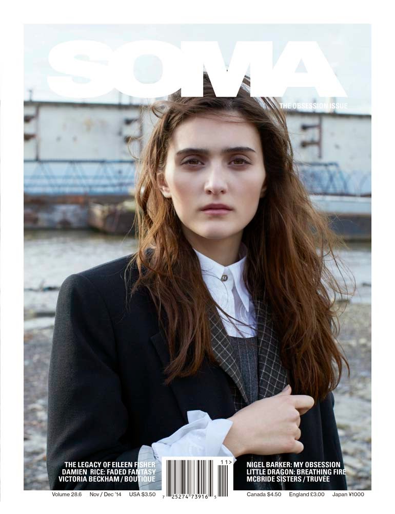 d1 Model Management: Cover Girl Flora for Soma Magazine by Olivia Beasley