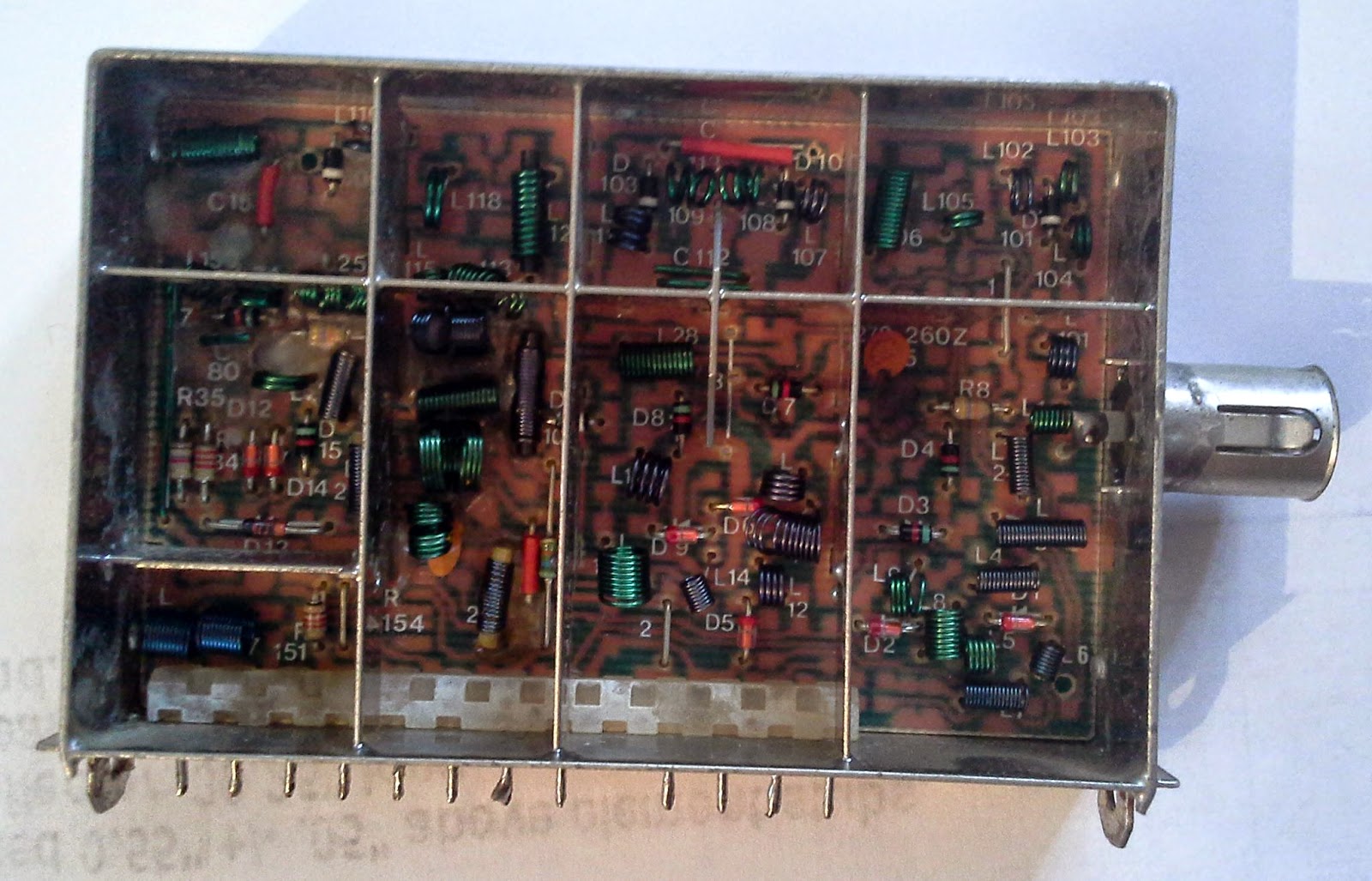 How to identify an unknown radio tuner · One Transistor