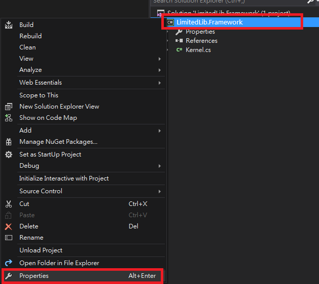 Visual Studio - Debug Class Library