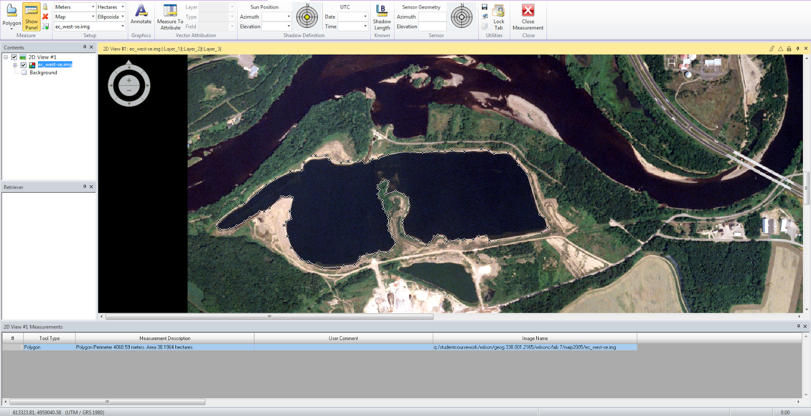 Anneli Williams | Geography 338: Remote Sensing: Lab 7: Photogrammetry