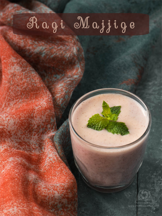 Ragi Majjige/ Ragi Ambli ~ Flavors N Colors