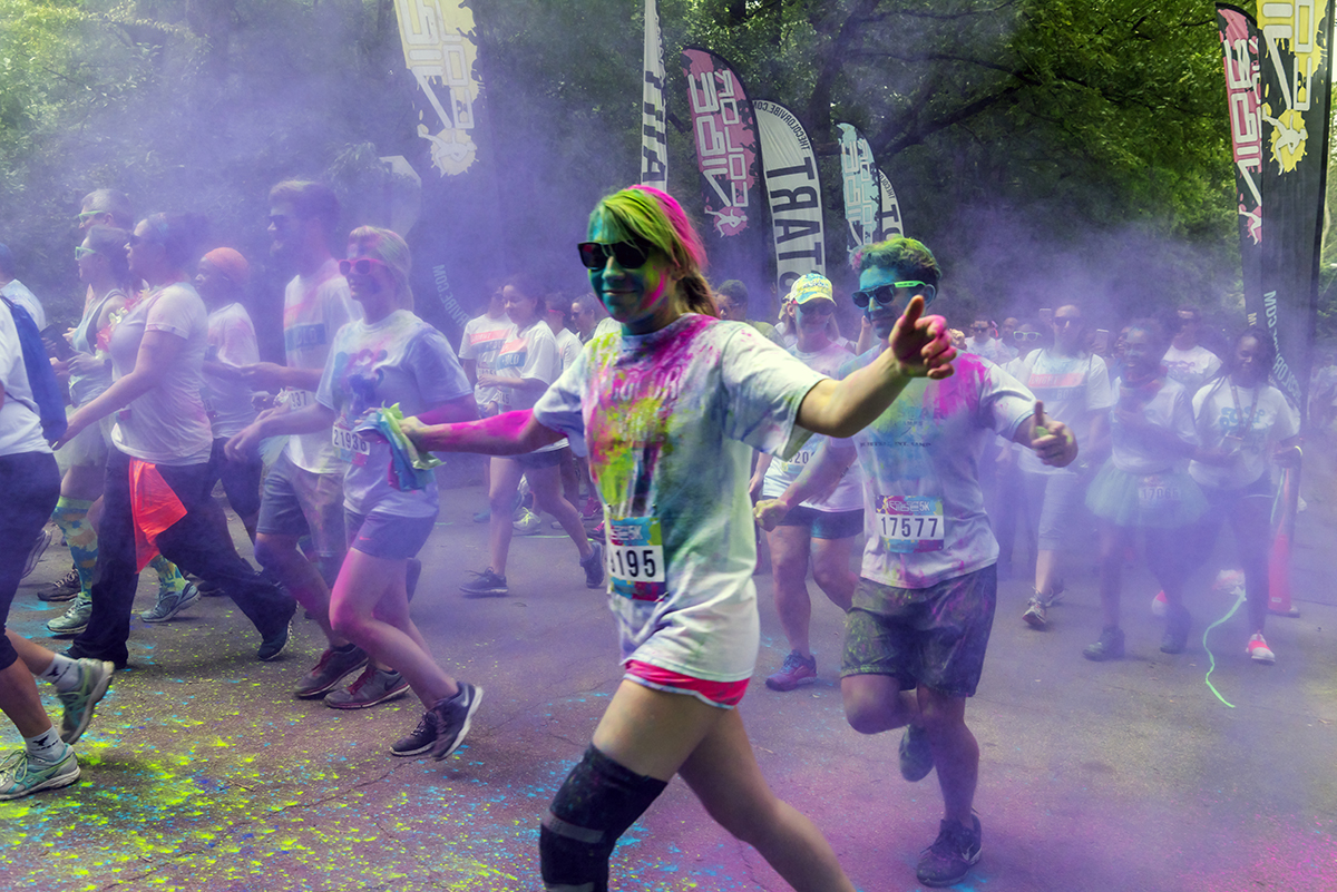 Color Vibe 5k run