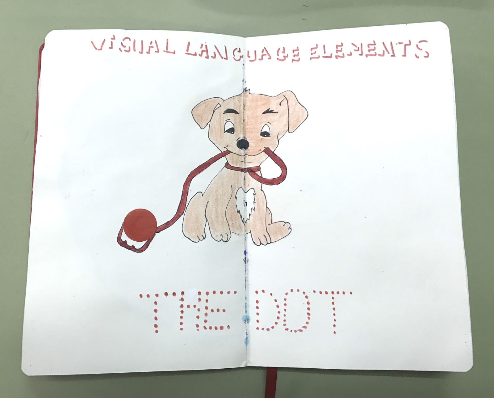 rapincel: VISUAL LANGUAGE ELEMENTS: DOTS AND LINES