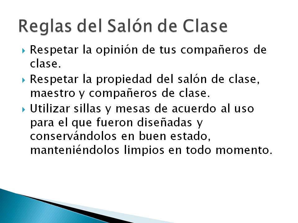 Aventuras Matematicas: 10-E2: Reglas del salon