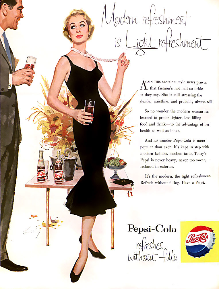Pepsi Advertising Campaigns of the 1950s ~ Vintage Everyday