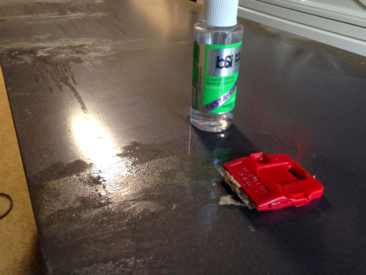 BSI News Removing Old Masking Tape From Metal With Ease Using Insta Clean bsi-news-removing-old-masking-tape-from-metal-with-ease-using-insta-clean