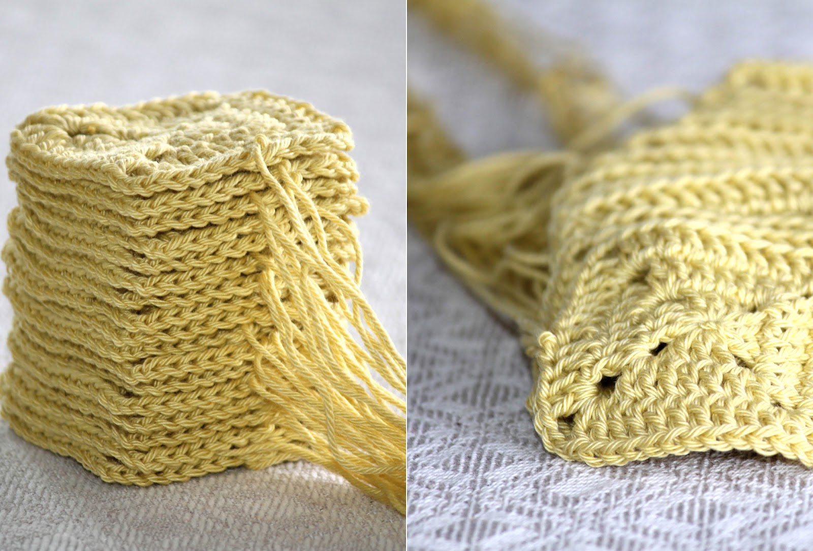 mest virkat: Virkade rutor