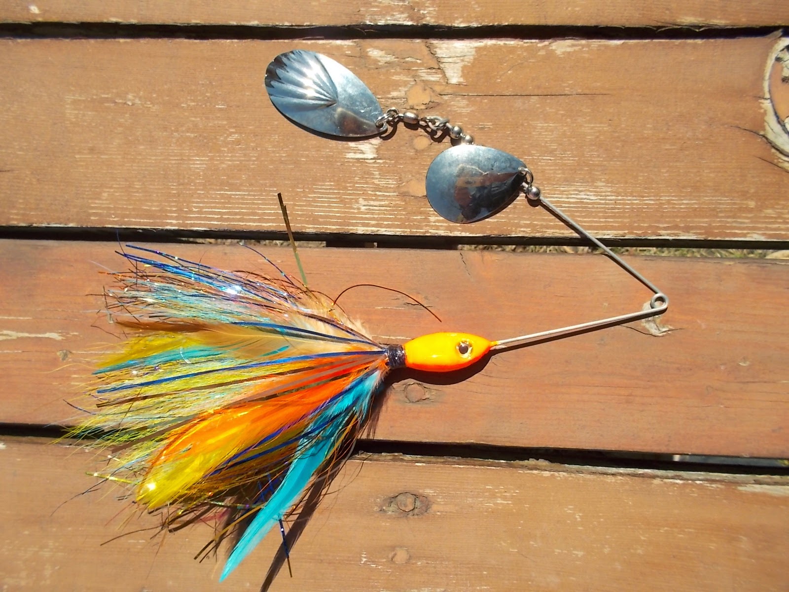 CHARLES WEISS ART: Videki Lures are the World's Best Spinners for Muskie!