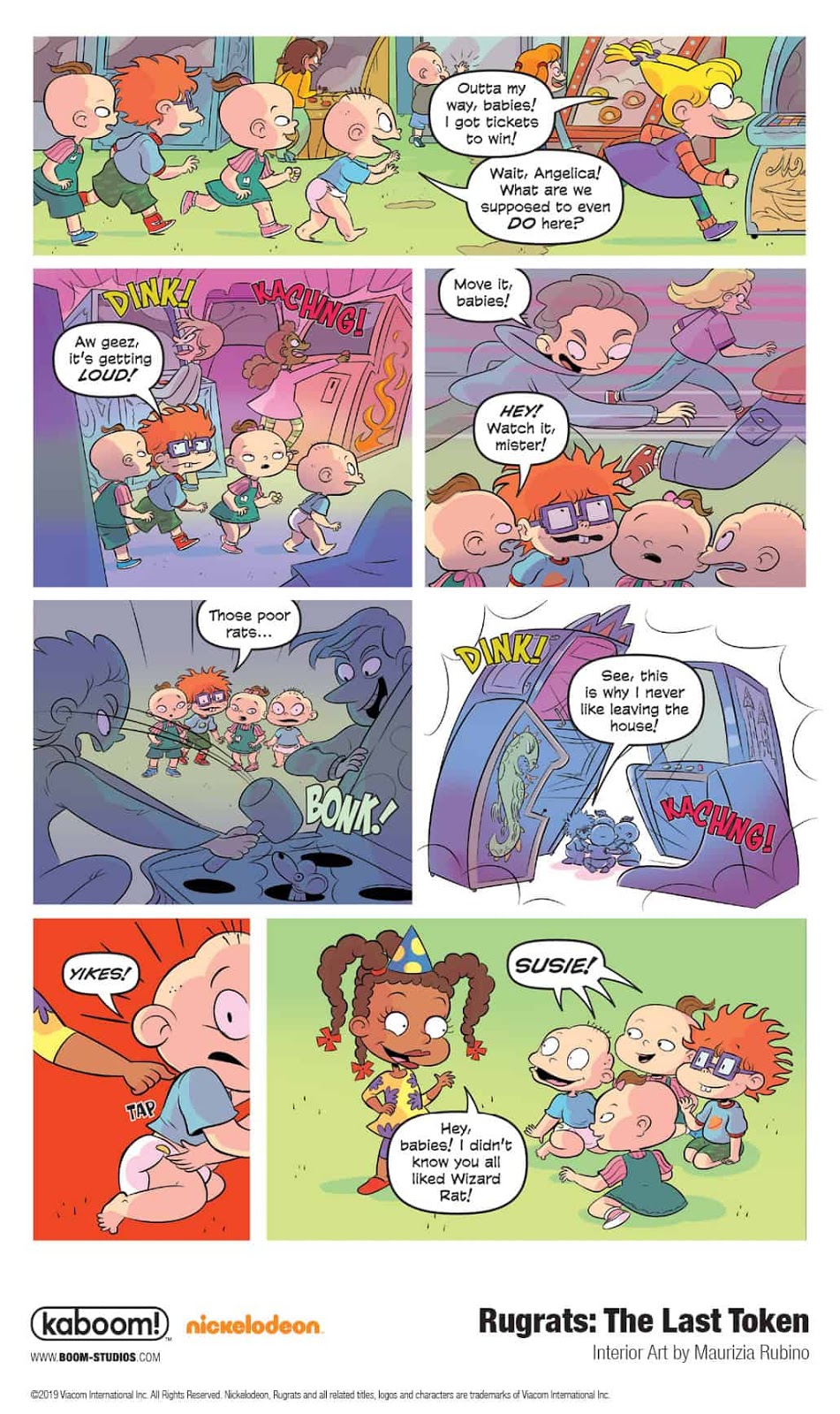 NickALive!: BOOM! Studios Unveils First Look at 'Rugrats: The Last Token'