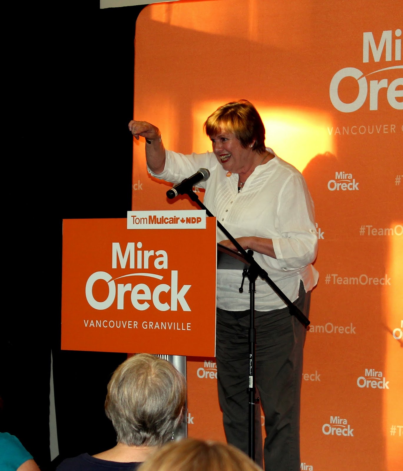 The Murray Chronicles : Vancouver Granville Nominating Meeting for Mira ...