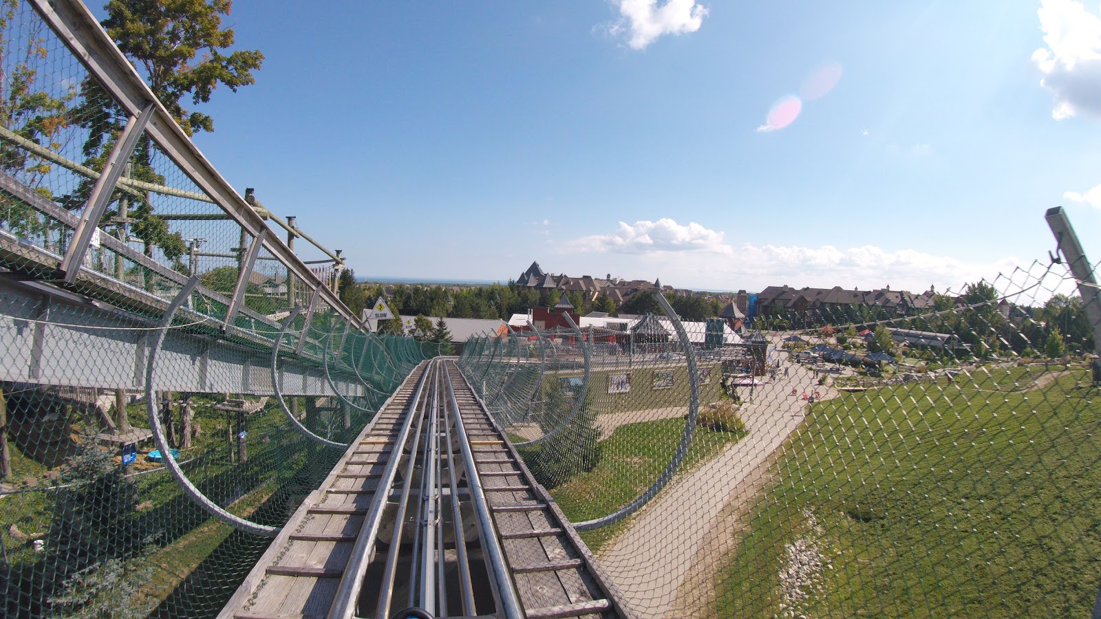 Dave'n'Kathy's Vagabond Blog: Riding The Blue Mountain Coaster
