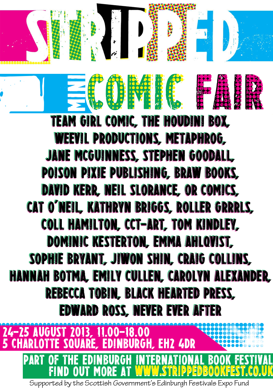 Edward Ross: comics and illustration: Edinburgh Book Festival Event and ...